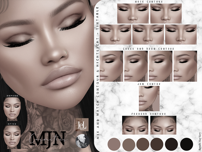 Second Life Marketplace - [MJN] Contour Kit {DEMO}